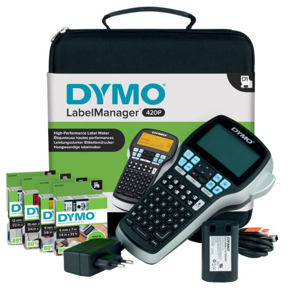 DYMO 80917123 à 241,90 € - DYMO Titreuse portable 'LabelManager 420P ...