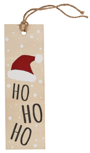 SUSY CARD 40049939 à 1,90 € - SUSY CARD Etiquette de Noël en bois 'Ho ...